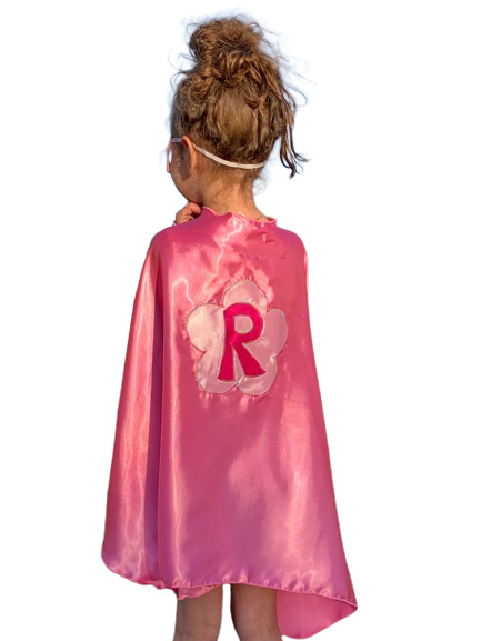 Custom Letter Superhero Cape – Superfly Kids